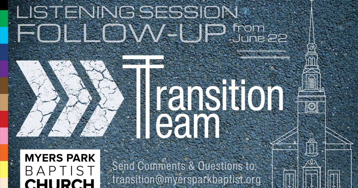 Listening Session Update | Heritage | Articles | Myers Park Baptist Church