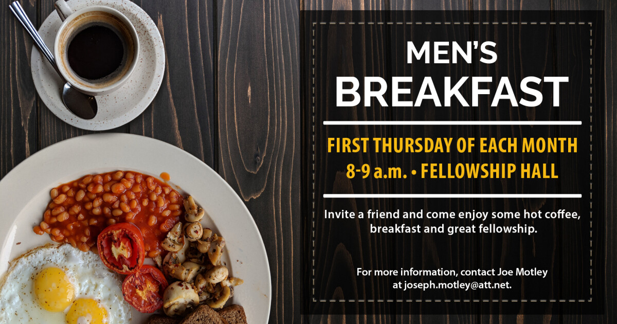 Men's Breakfast - Fellowship Hall | FUMC Hurst TX