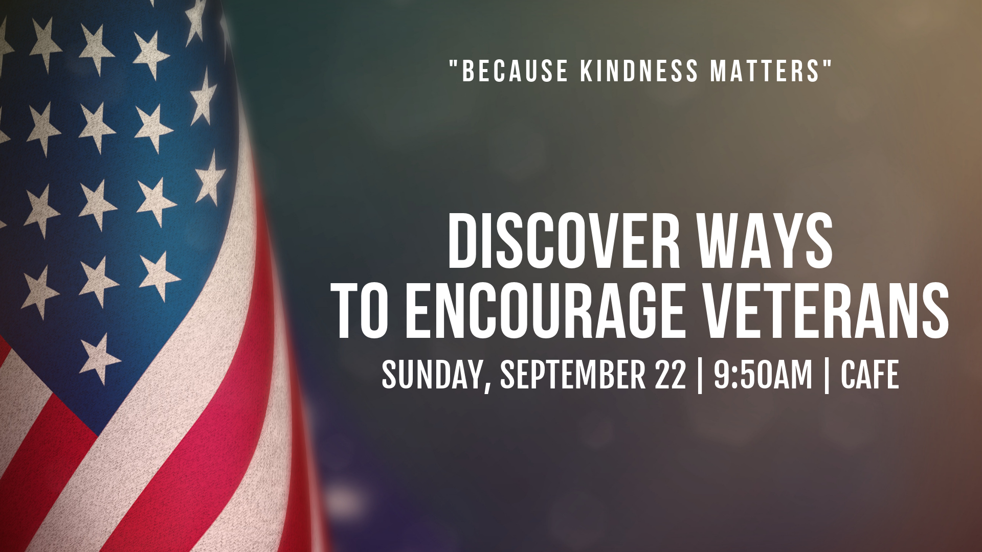 Supporting Our Veterans | Tri-Village Christian Church
