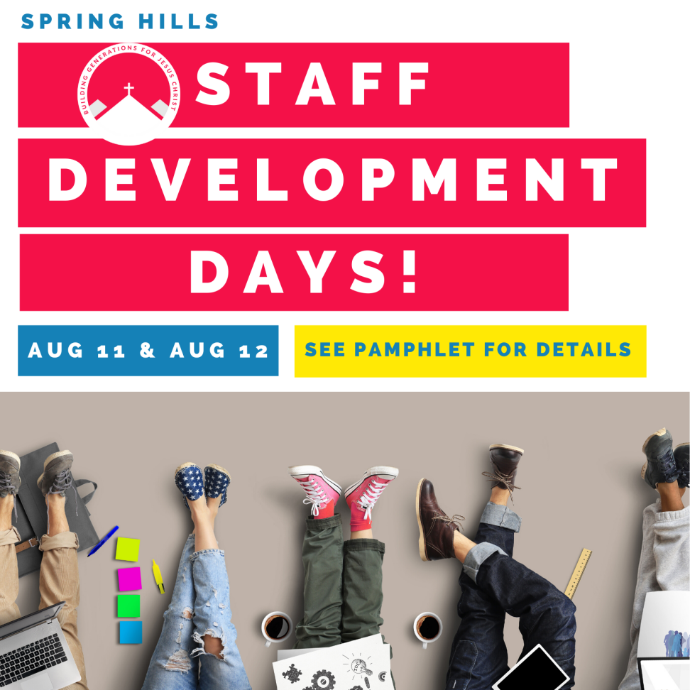Staff Development Days 2021 | Spring Hills Baptist Church