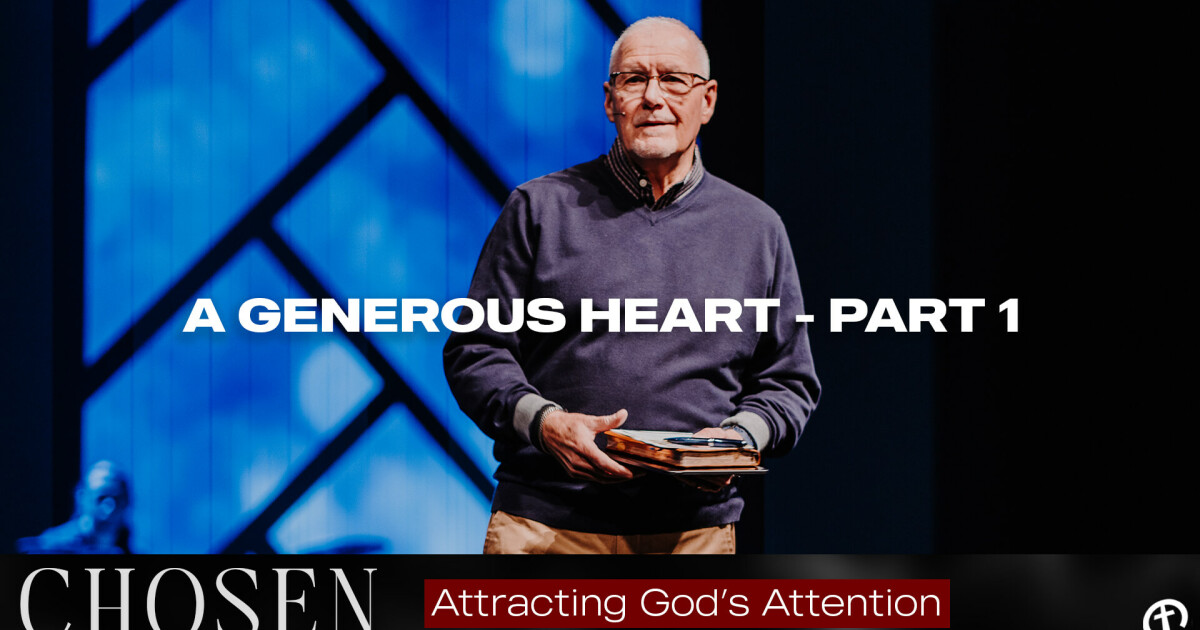 #8 A Generous Heart - Part 1 | Sermons | Church of the Redeemer