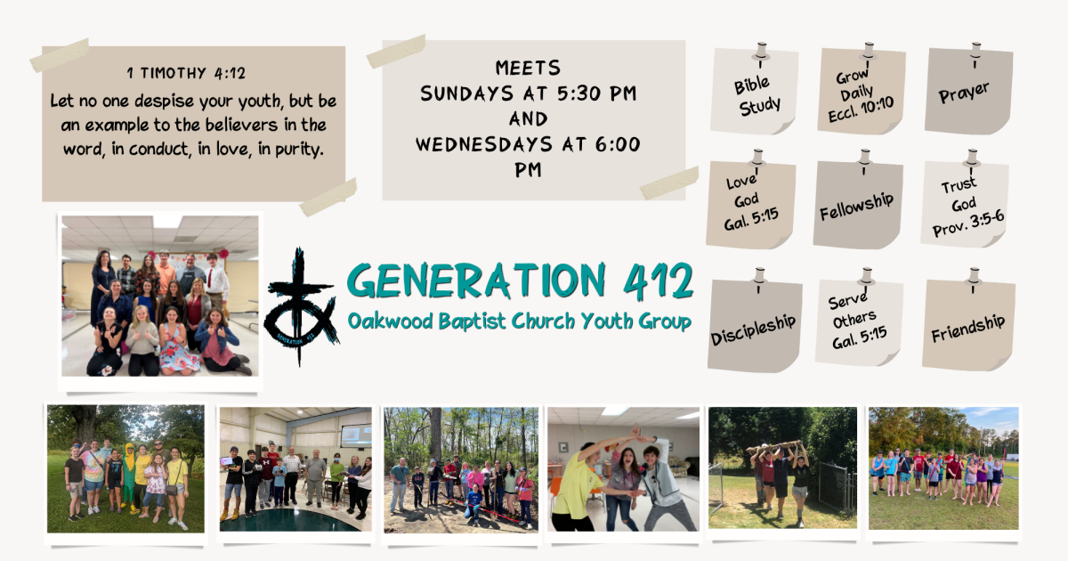 Youth Group Bible Study | Oakwood Baptist Church