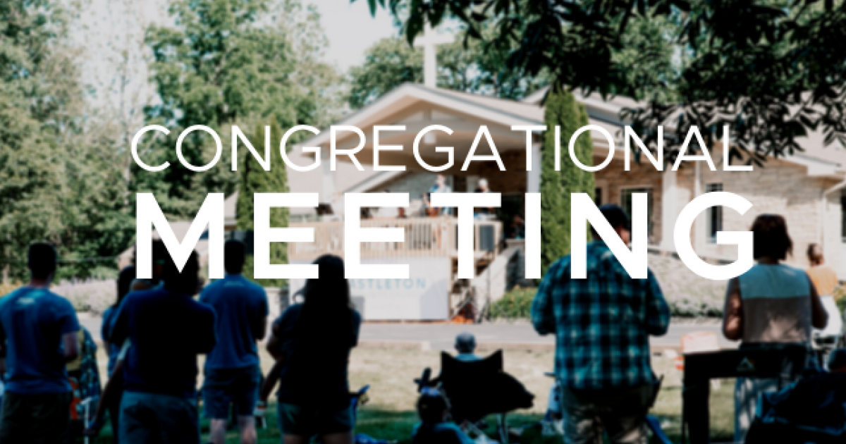 Congregational Meeting | Castleton Community Church