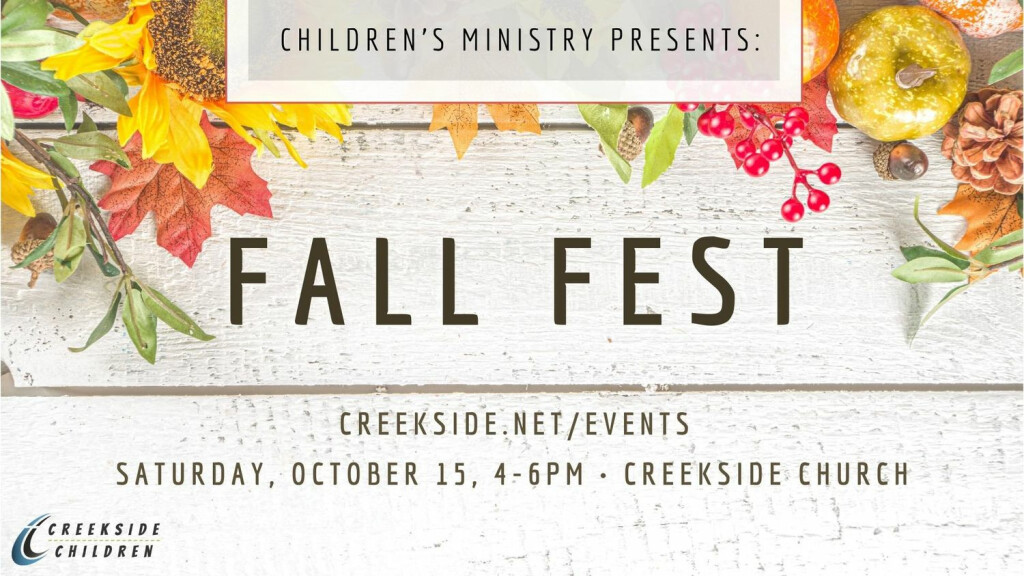 Fall Fest | Creekside Church - Connect, Grow, Love - Cumming Churches ...