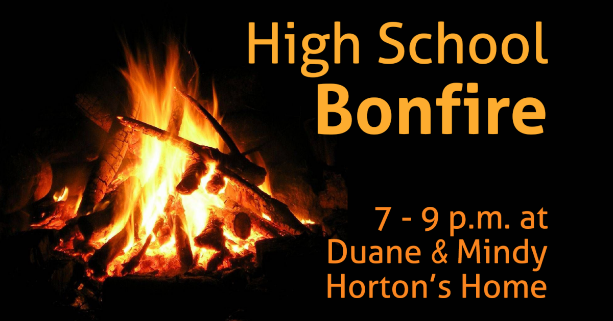 High School Bonfire | Covenant Presbyterian Church