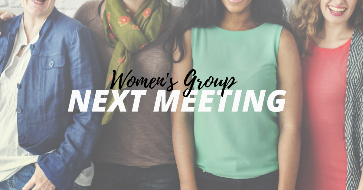Women's Group Meeting | Good Shepherd Catholic Community
