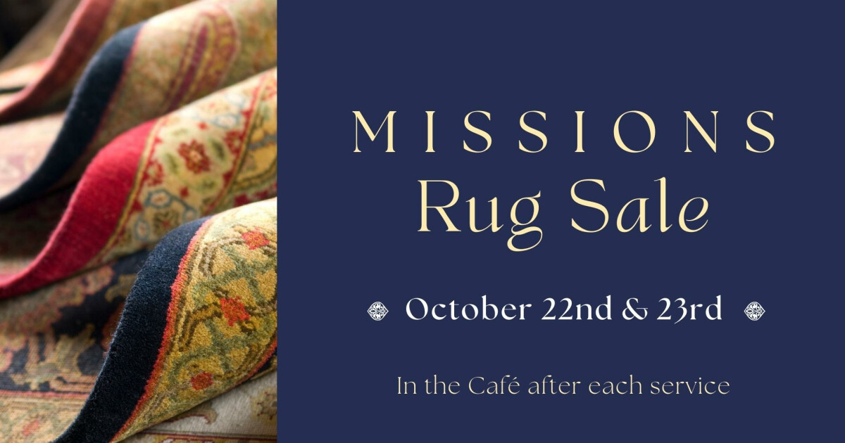 Mission Rug Sale | Vineyard Church Delaware County
