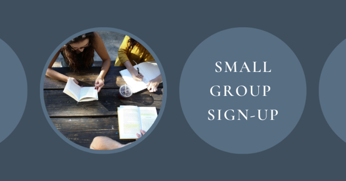 Small Group Sign-Up | Asbury UMC Lafayette LA