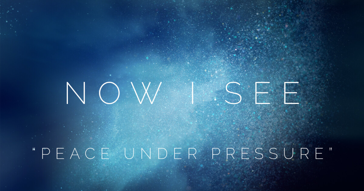 Peace Under Pressure | Sermons | Moon Valley Bible Church | Phoenix, AZ