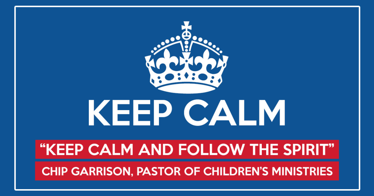 Keep Calm and Follow the Spirit | Sermons | Riverside Church