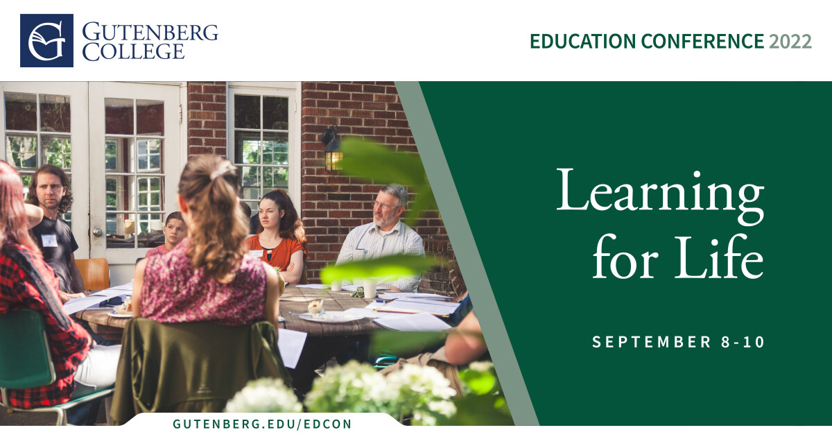 2022 Gutenberg Education Conference: Learning for Life | Cove Church
