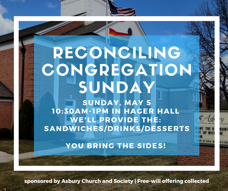 Reconciling Congregation Sunday | Asbury United Methodist Church