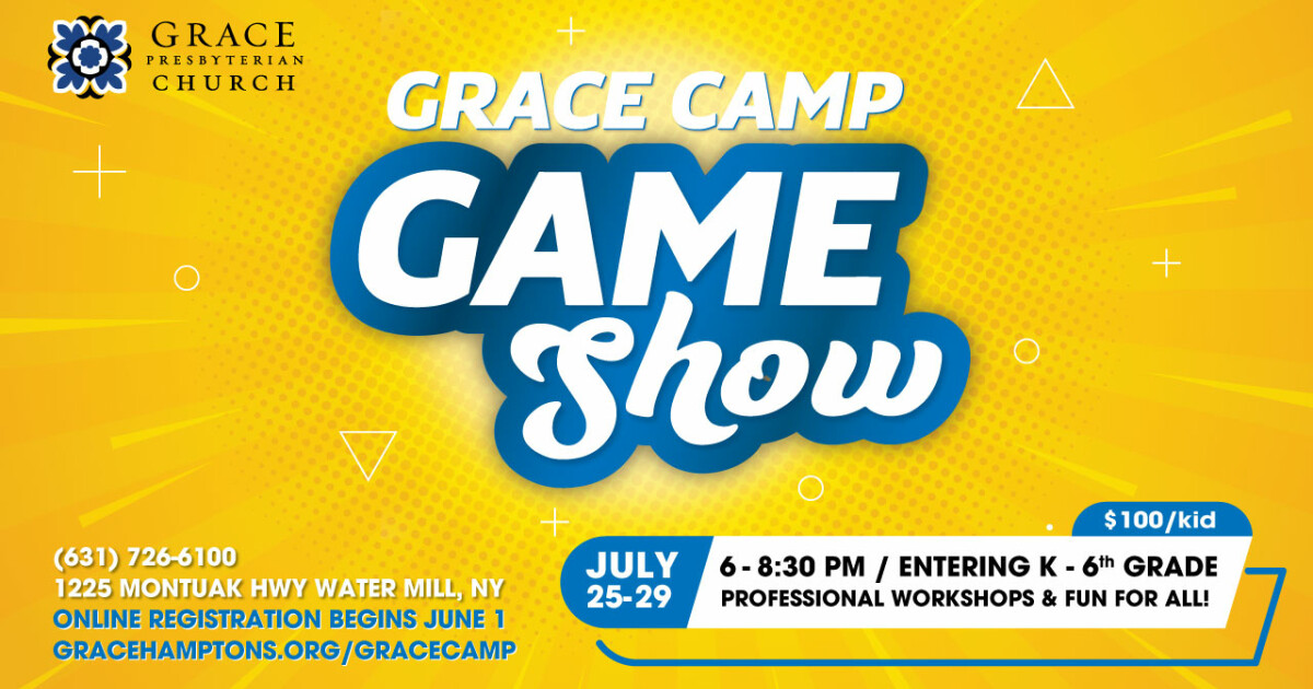 Calendar | Grace Presbyterian Church | Hamptons