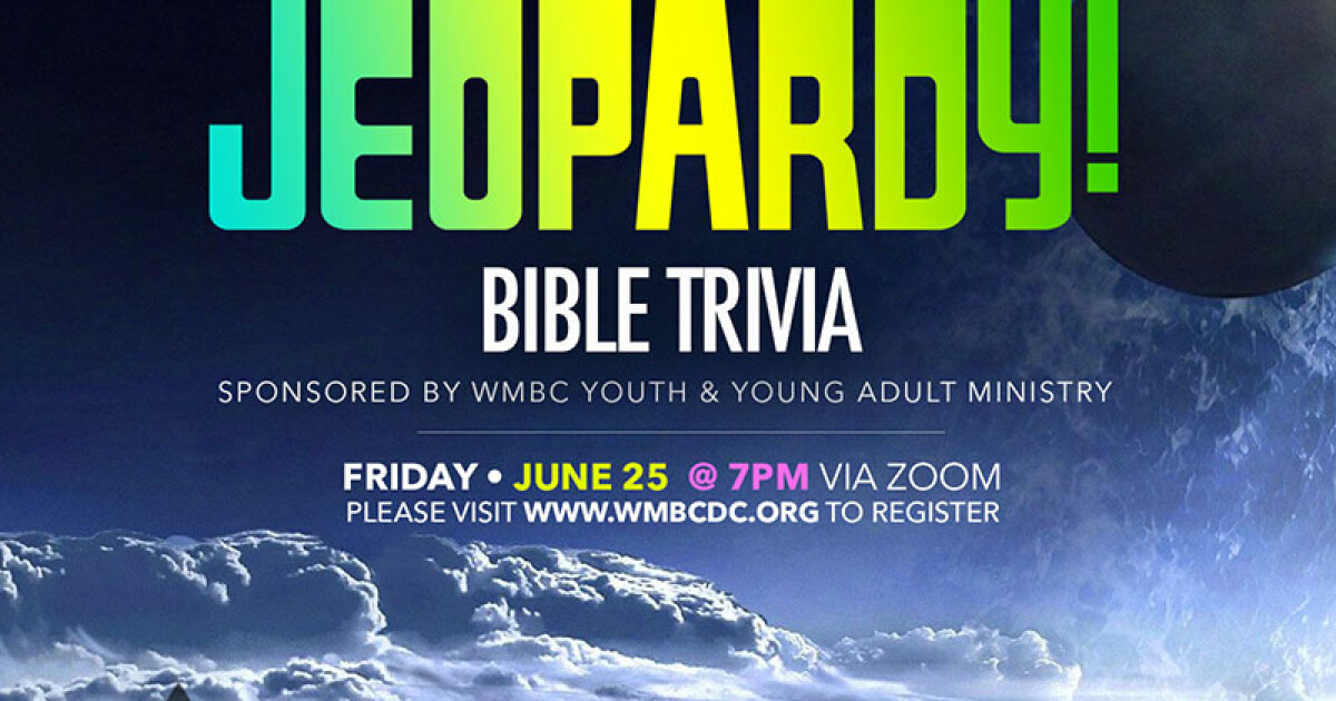 Jeopardy Bible Trivia | Walker Memorial Baptist Church