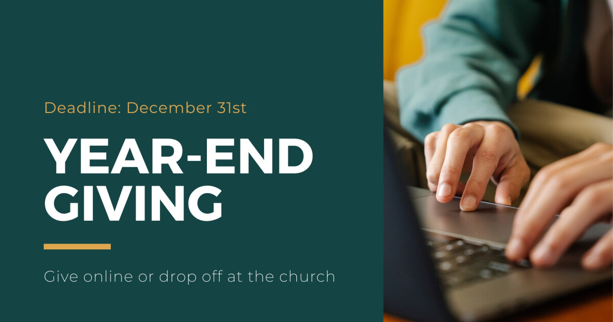 Year-End Giving 2022 | Vineyard Church Delaware County