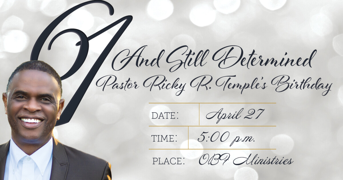 Pastor's Birthday Celebration | Overcoming by Faith