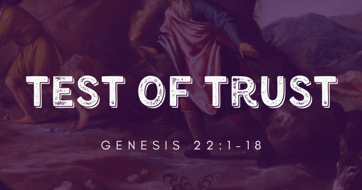 Test of Trust | Sermons | Cross Lutheran Church and School