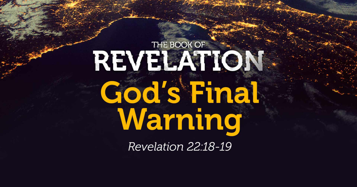 God's Final Warning - REV072 | Sermons | Search the Scriptures