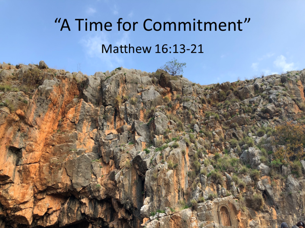 A Time for Commitment | Sermons | FBC Fairborn
