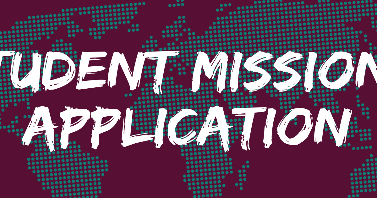 Student Missions Application | Bay Life Church
