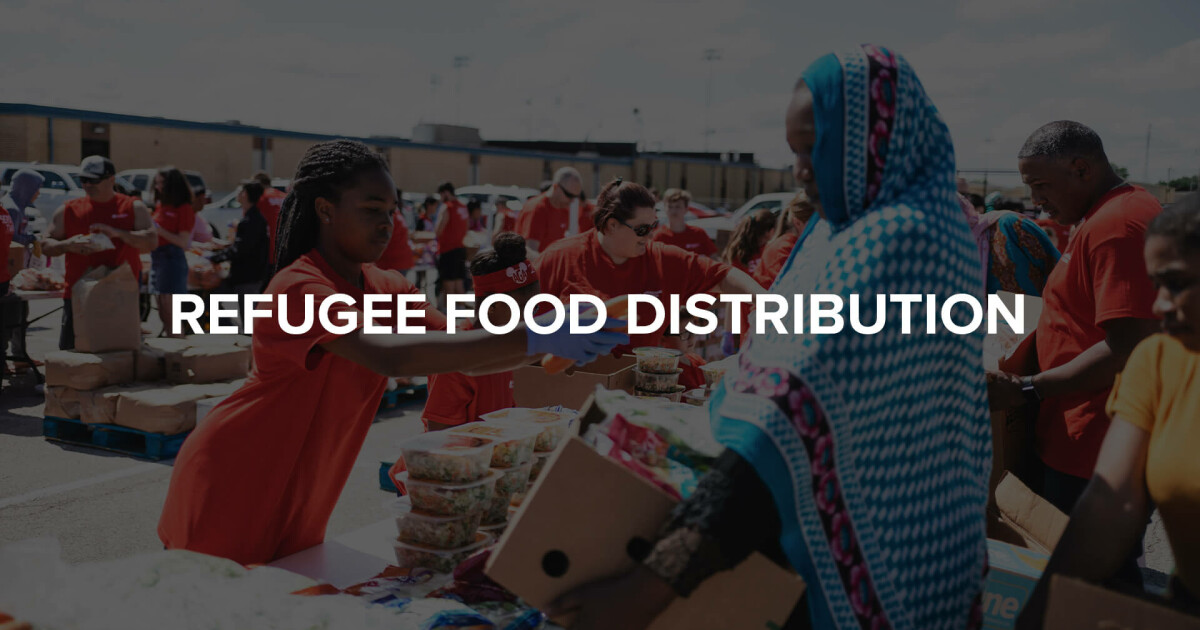 Refugee Food Distribution | Milestone Church