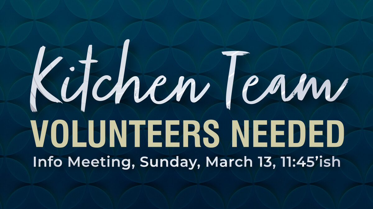 Join Our Kitchen Team | The Living Room Community Church