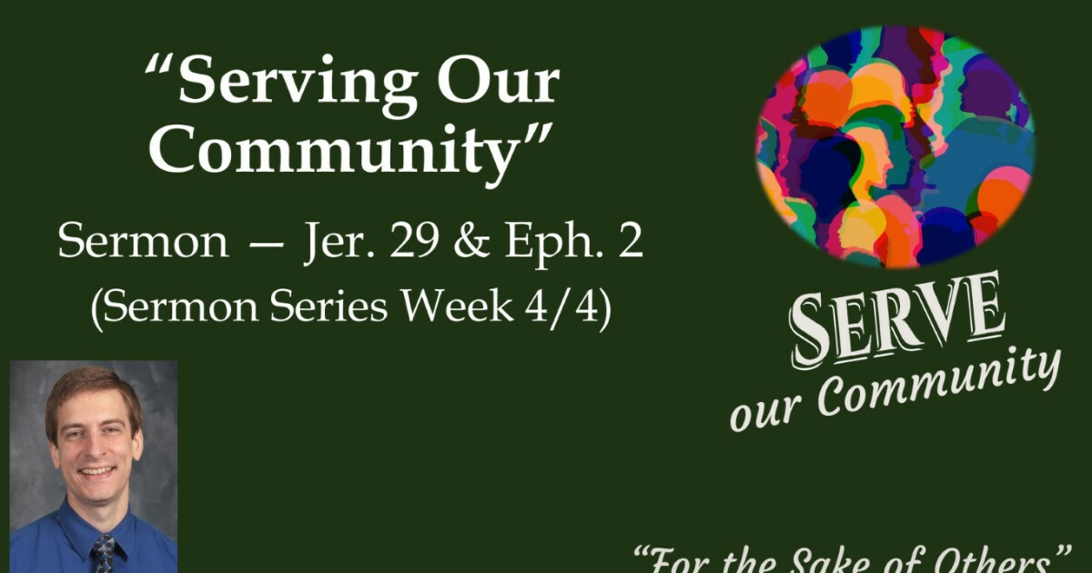 Serving Our Community | Sermons | Calvary Lutheran Church and School