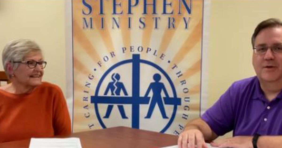 Chris Atkins and Kit Hickerson on Stephen Ministry at FUMC Hurst ...