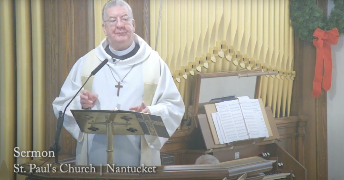 Father Max Sermon - 1/2/22 | Sermons | St. Paul's Church | Nantucket