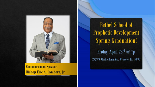 Bethel School of Prophetic Development Graduation | Bethel Deliverance ...