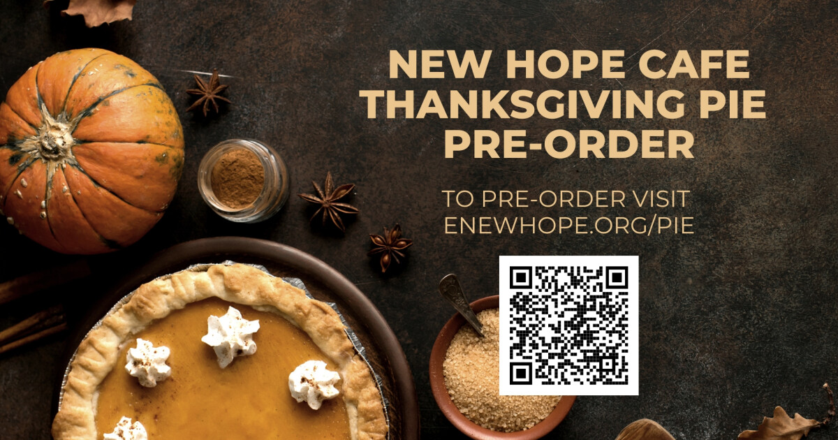 New Hope Cafe Thanksgiving Pie Pre-Order | New Hope Oahu