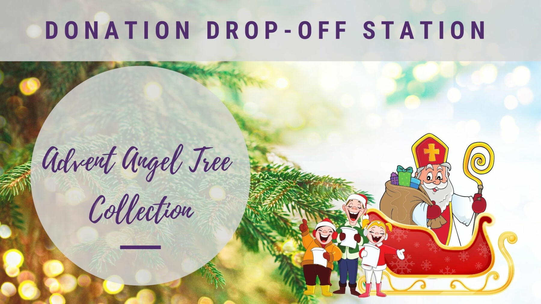 Advent Angel Tree Donation Drop-Off Station | Good Shepherd Catholic ...