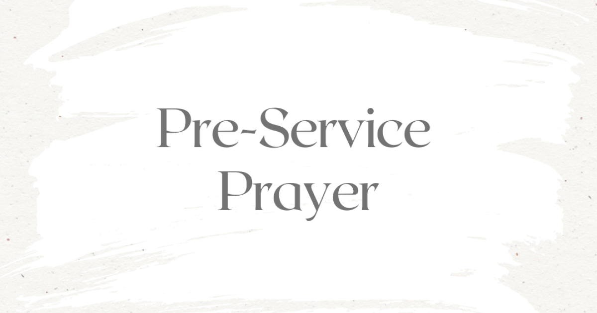 Pre-Service Prayer | Freedom Church Chattanooga