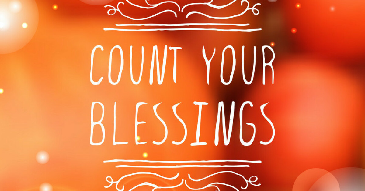 Count Your Blessings | Articles | Union Memorial UMC | Baltimore