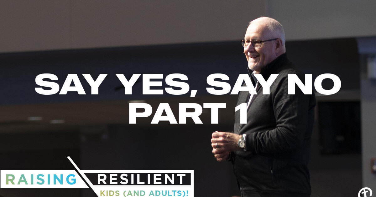 #3 Say Yes, Say No - Part 1 | Sermons | Church of the Redeemer