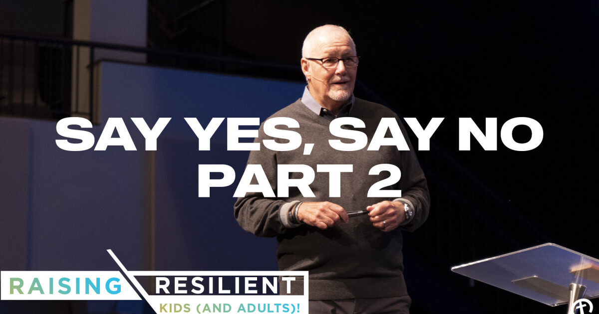 #4 Say Yes, Say No - Part 2 | Sermons | Church of the Redeemer